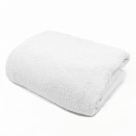 Plážová osuška BIG jednobarevná bílá, froté, 100x180cm - Chci Látky.cz
